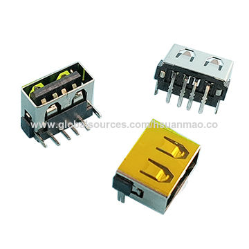 Buy Wholesale Taiwan Usb Connector Short Body No Flange 4pin A Type ...