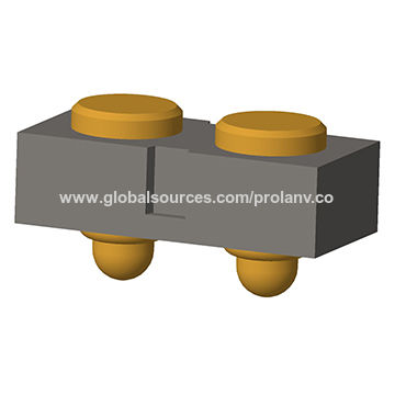 Buy Wholesale China 2.54mm Pitch, 2pin Spring Probe H2.90mm, Vert. Smt ...