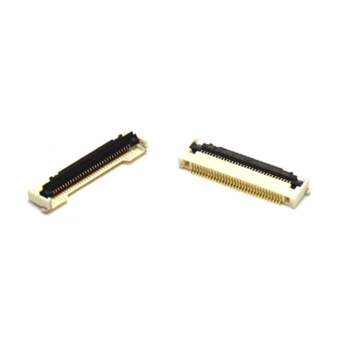 Taiwan 0.5ph ZIF FPC SMT Right Angle Easy-on Bottom contact 5.6L 2.5H Butterfly clip on Global ...