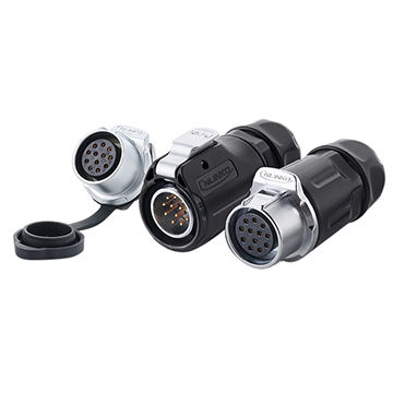 Male And Female Plug And Socket Industrial Waterproof Ip67 Connector ...