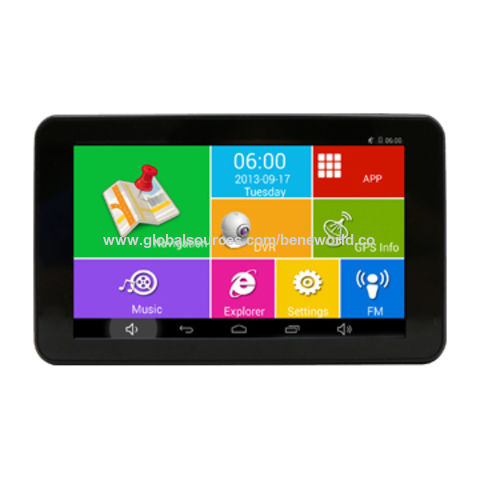 Buy Wholesale China Smart 5-inch Android Gps With Dvr, Big Camera Hd ...