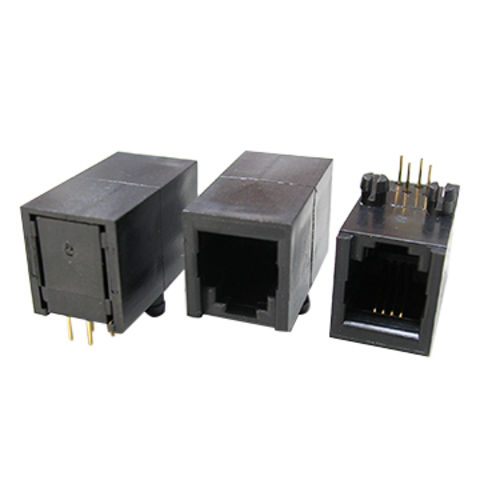 Buy Wholesale Taiwan Modular Jack Rj11 Dip Right Angle Single Reverse ...