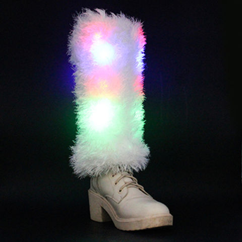 Buy Wholesale China Women Fashionable Christmas Led Leg Warmer With ...