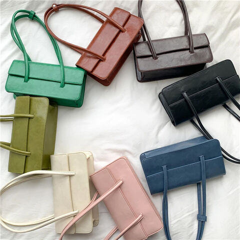 Buy China Wholesale Low Price Handbag Trend Retro Handbag Pu Leather ...