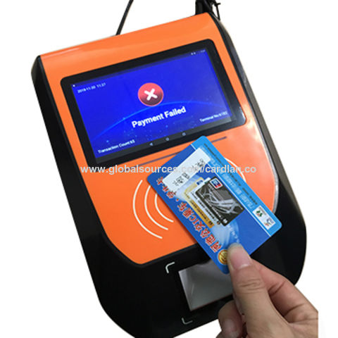 China Android bus ticket validtaor with NFC Payment and QR scanner for ...