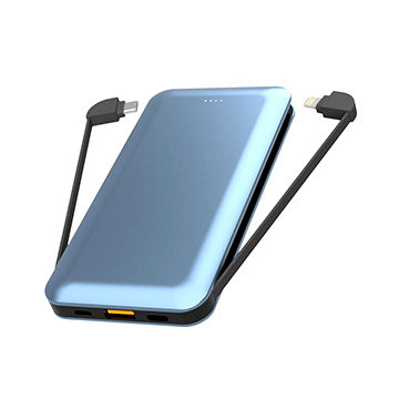 Buy Wholesale China Hot Portable Power Banks, Built-in Cable Power Bank ...
