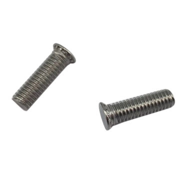 304 Stainless Steel, Flush-head, Low-displacement Head Self-clinching Studs Fhs-m2.5-2#56/4#40/6 ...