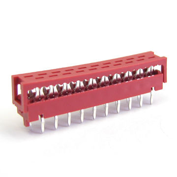 Buy Wholesale China 1.27mm Red Dip Idc Connector With 4 To 20 Pins, Tin ...