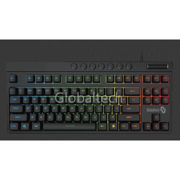 Buy Wholesale China Gk-828 87-keys Rgb Mechanical Keyboard With Macro ...
