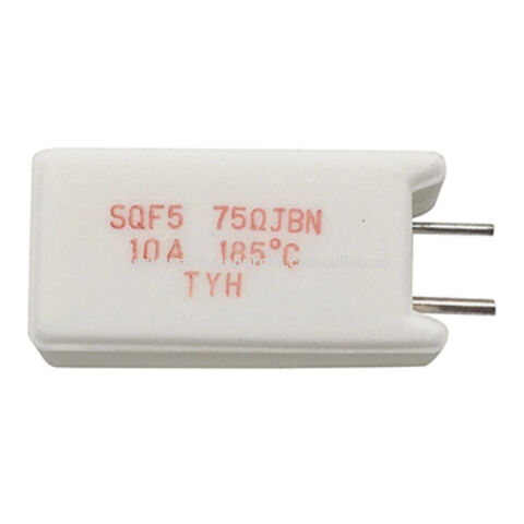 Buy Wholesale China Thermal Fuse Cement Resistors Anti-surge Fusible ...