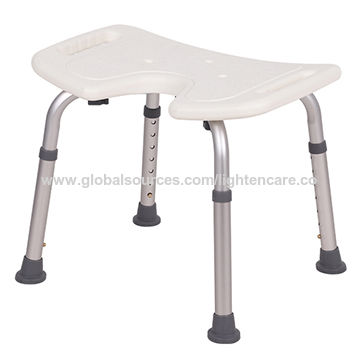 Buy China Wholesale Adjustable Tub And Shower Seat, White,shower Chair ...