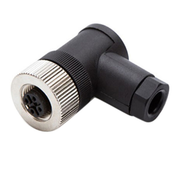 Buy Wholesale China Waterproof Right Angle M12 5-pin Female Sensor ...