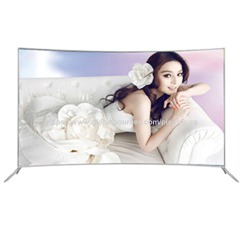 50'' inch Curved TV 4K TV UHD Smart LED TV HDMI 2.0 Wholesale good ...