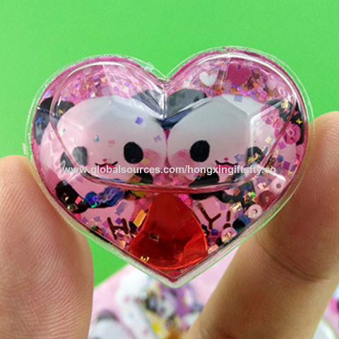 Liquid filled PVC sticker, liquid sticker PVC sticker water filled ...