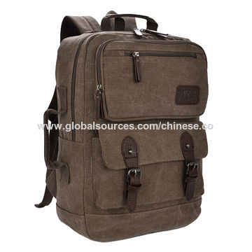 Buy Wholesale Hong Kong SAR Canvas Rucksacks For Men, Materials Can Be ...
