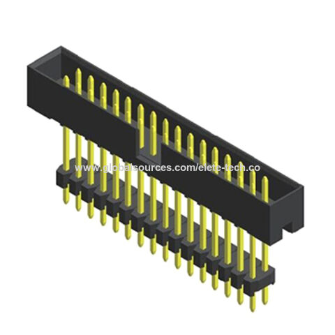 Buy China Wholesale Pitch 2.00mm Pin Header/0.079" Sq=0.5 Shrouded ...