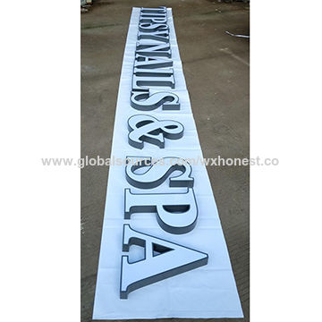 China Channel Letter SPA sign,18inch tall, waterproof led inside,OEM ...