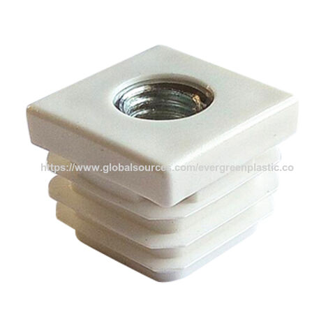Plastic tube plug with nut, plastic pipe plug plastic nut plug plastic ...