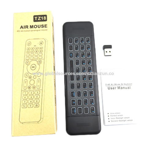 Buy China Wholesale 2.4g 6-axis Motion Sensing Air Mouse With Qwerty ...