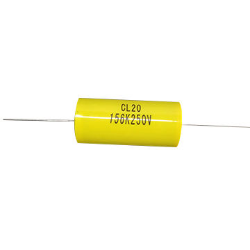 Buy Wholesale China Axial Metallized Polyester Film Capacitor In Flat ...