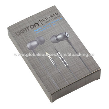 Buy Wholesale China Custom Art Paper Electronic Products Earphone ...