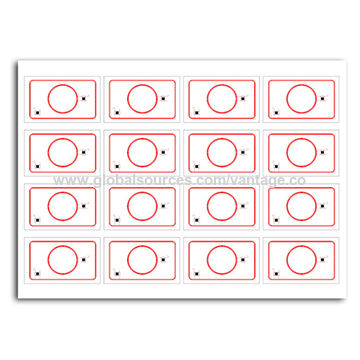 Lf/Hf/UHF RFID Inlay Prelam Sheet with Different Layouts, Inlay Sheet ...