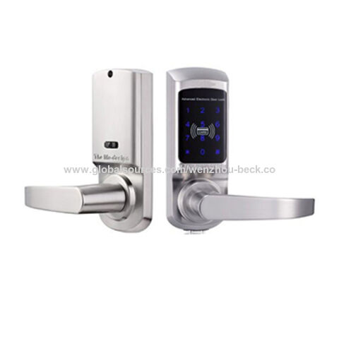 Buy Wholesale China Touchscreen Keyless Smart Lever Door Lock & Smart ...