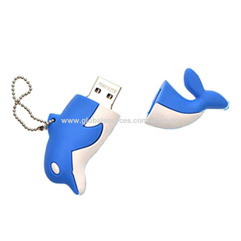 New Mini Novelty Purple Oem Gifts Custom Pvc Dolphins Usb 3.0 Flash ...