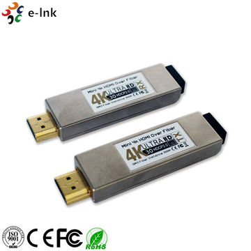 China Mini 4K HDMI Fiber Optic Extender Optical Transceiver Multimode ...