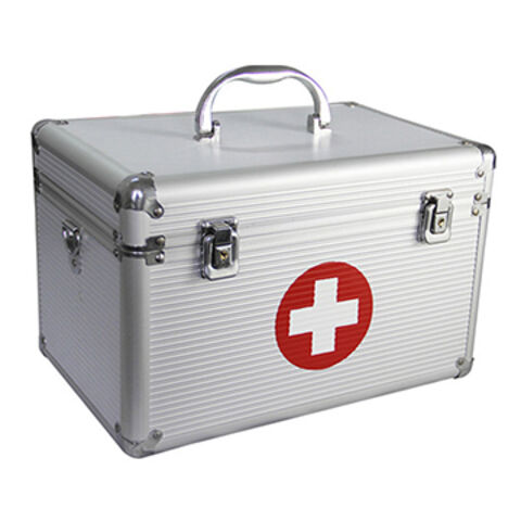 Family Excellent Aluminum Emergency First Aid Kit Medical Case ...