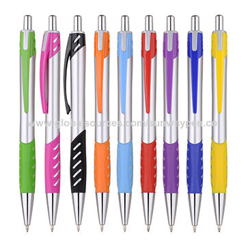 China Plastic Pens, Manufacturer in China, with Colourful Soft Grip ...