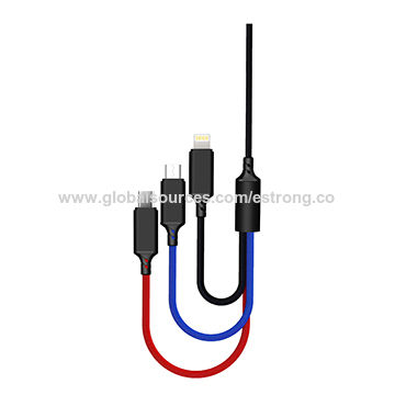 Buy Wholesale China Multi Charging Cable,3 In 1 Cable Lightning/type C ...