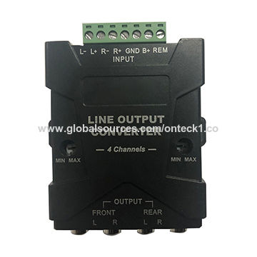Buy Wholesale China 4 Channels Line Output Converter ,high To Low ...