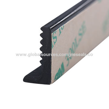 Rubber Seal Solid Strip Black Adhesive Side Rubber Crash Strip ...