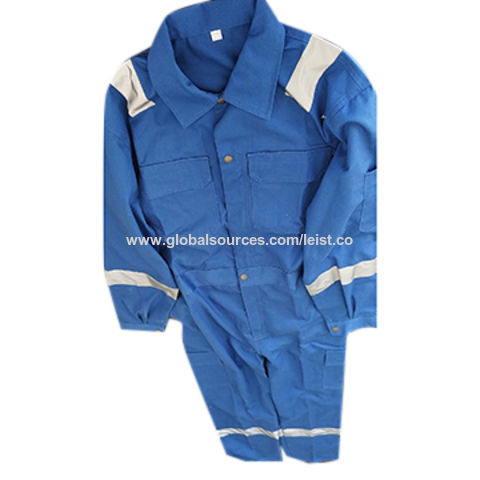 Coveralls,100% cotton,240gsm,5cm reflective tape,jacket and pants ...
