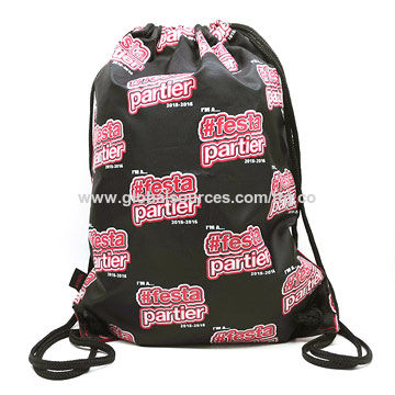 Buy Wholesale China 210d Nylon Promotional Drawstring Bags ...