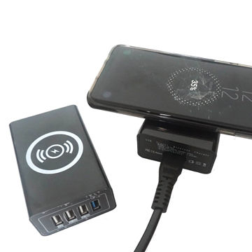 Buy Wholesale China Multi-function Wireless Charging Pad 4 Usb Direct ...