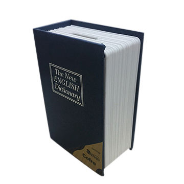 Booksafe Small Mini book shape safe box, book safe security box safe ...