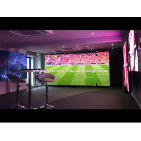 China LED video wall panel indoor SMD3528 P6 LED full color display ...