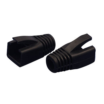 Buy Wholesale China Od 8.5mm Black Pvc Cat7 Connector Boots & Rj45 ...