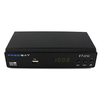 China Manufacturer V7 Combo ATSC North American FTA Satellite Receiver ...