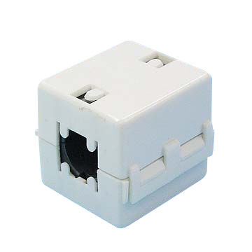 Taiwan EMI Suppressor Snap-on Ferrite Core with Impedance of 35 to 120Ω ...