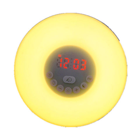 Buy Wholesale China Led Mood Lights With Wake Up Light And Clock ...
