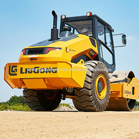 China Road Roller, Liugong single drum roller 14T compactor on Global ...