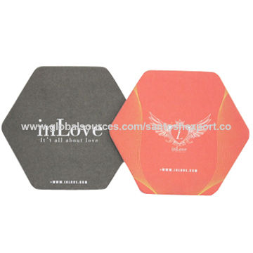 Buy Wholesale India Printed Absorbent Paper Coasters & Printed ...