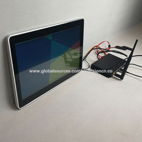 13.3inch touch screen WIFI digital signage video screen, WIFI Digital ...