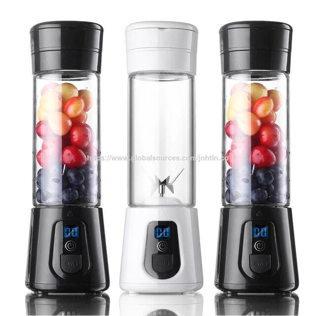 Custom Logo Portable Blender Smoothie Juicer Cup 4 Blades - China ...