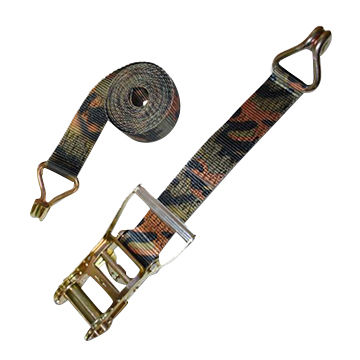 China Tie-down Strap and Cargo Net with 2 Inches Wide Webbing and ...