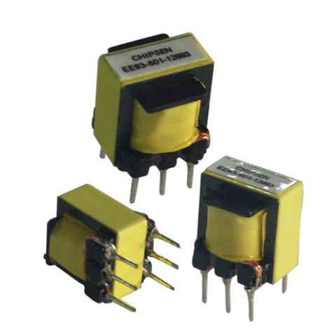 EE EI EP EPC PQ type high frequency transformer in ferrite core PCB ...