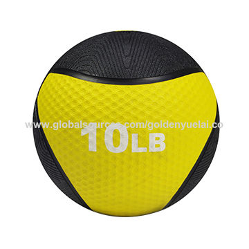 Buy Wholesale China Training Medicine Ball 10lbs Rubber Weighted Ball ...